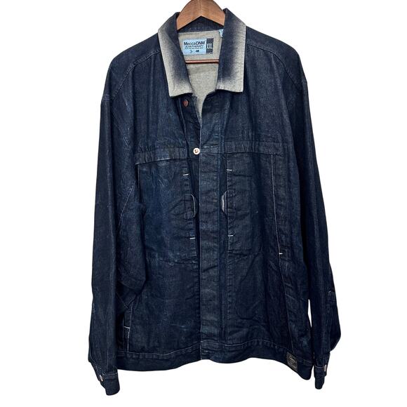 mecca | Jackets & Coats | Vtg 9s Mecca Dmn Jean Therapy Heavy Denim ...